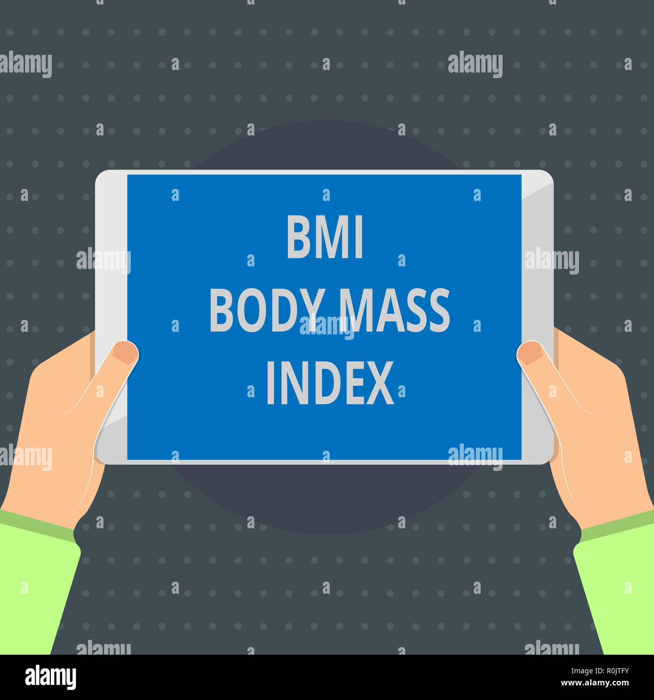 Text sign showing Bmi Body Mass Index. Conceptual photo body fat based ...