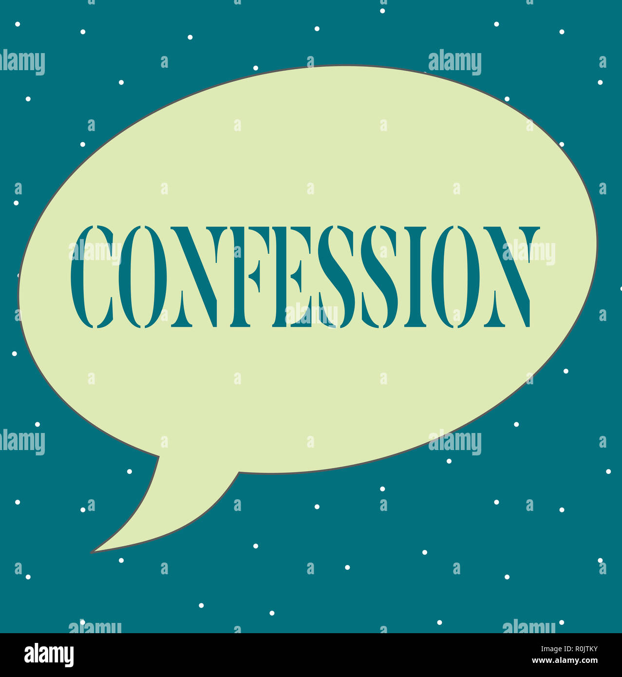 Writing note showing Confession. Business photo showcasing Statement ...