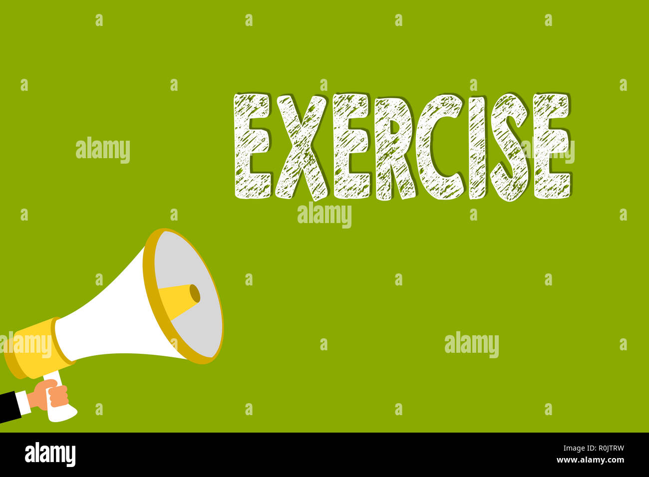 Word writing text Exercise. Business concept for activity requiring ...