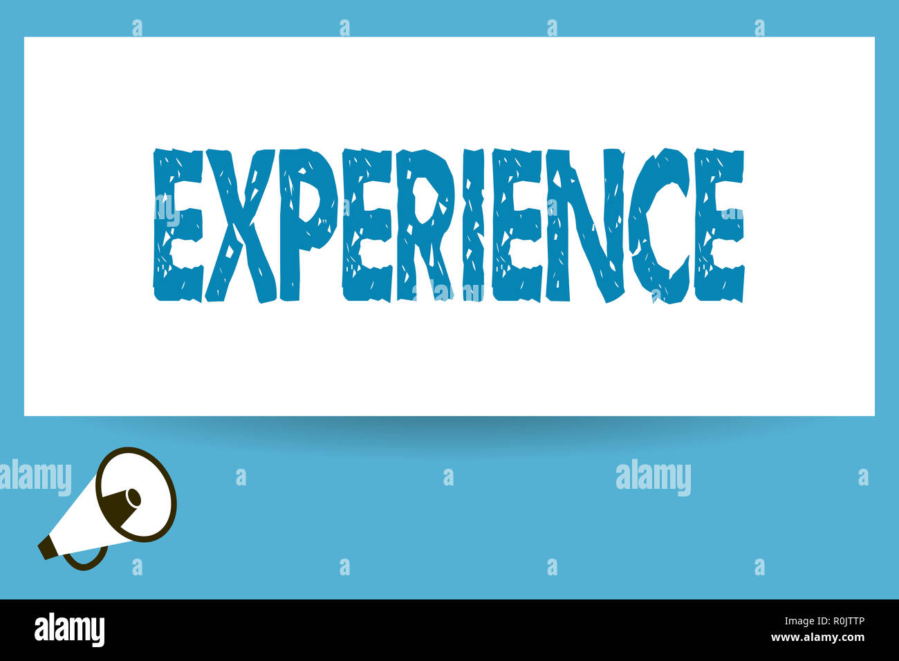Word writing text Experience. Business concept for Practical knowledge ...