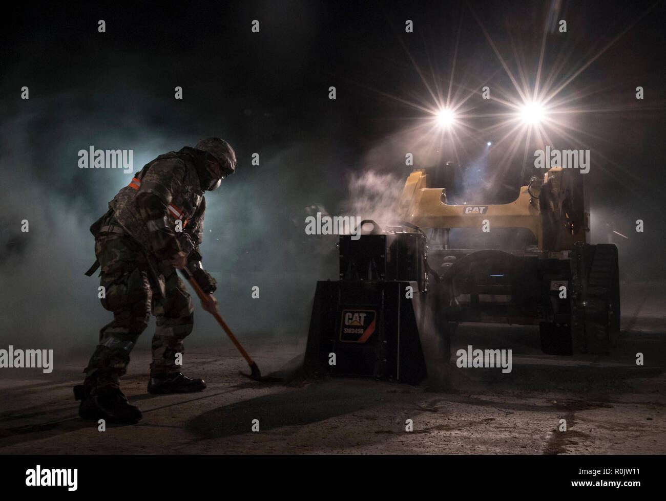 Airfield damage repair hi-res stock photography and images - Alamy