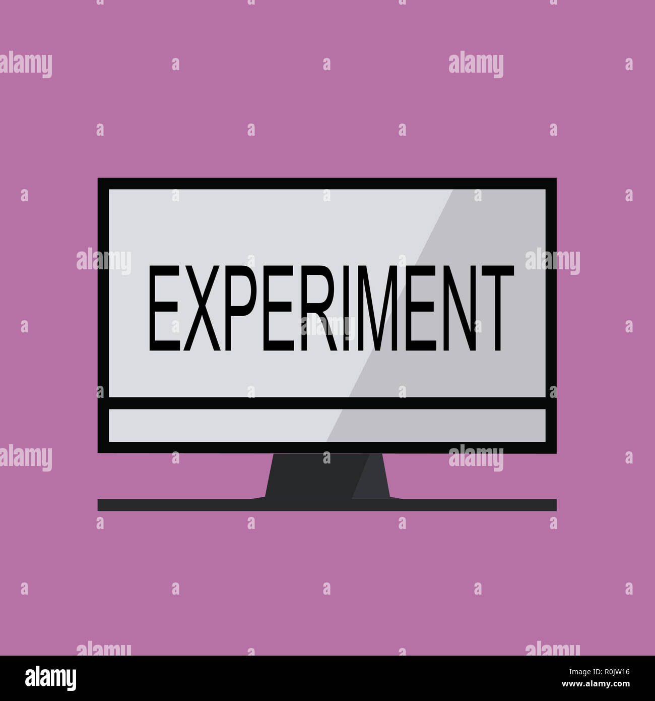 Text sign showing Experiment. Conceptual photo Scientific procedure ...