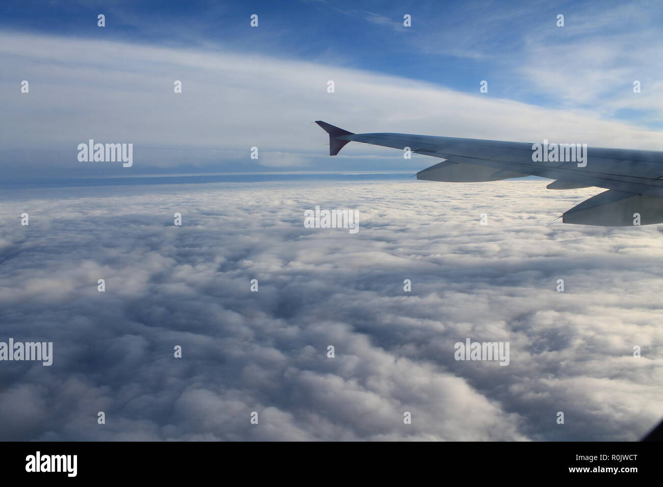 View from plane Stock Photo - Alamy