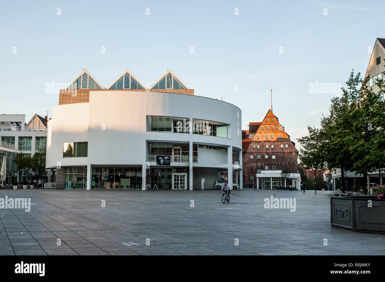 Stadthaus in Ulm city center, Germany Stock Photo - Alamy