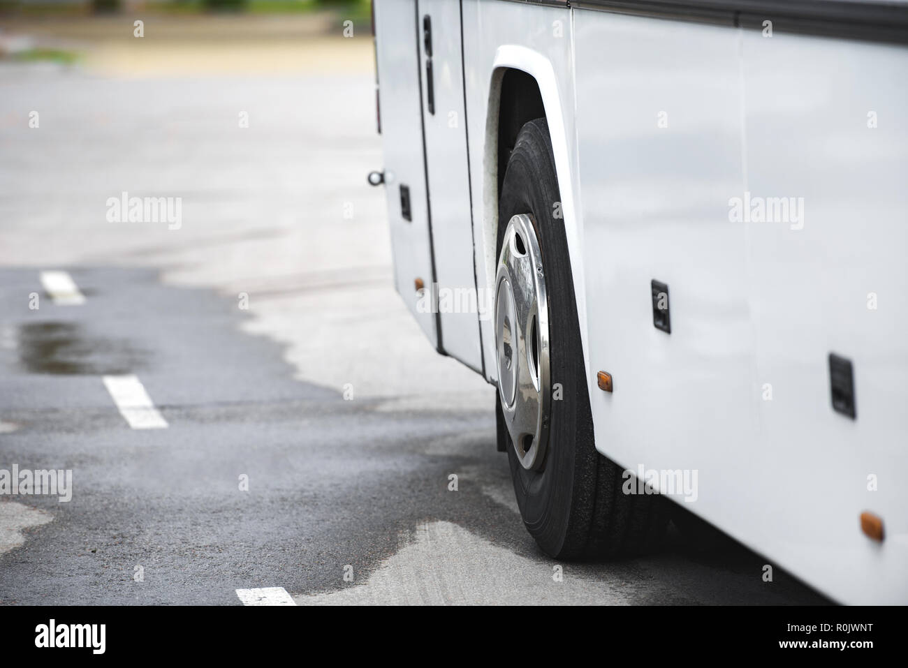 Bus wheel hi-res stock photography and images - Alamy