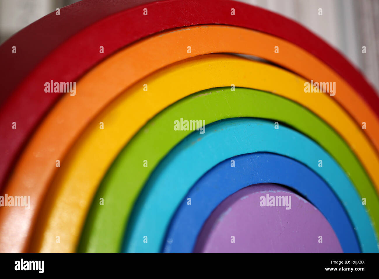 View with a rainbow hi-res stock photography and images - Alamy