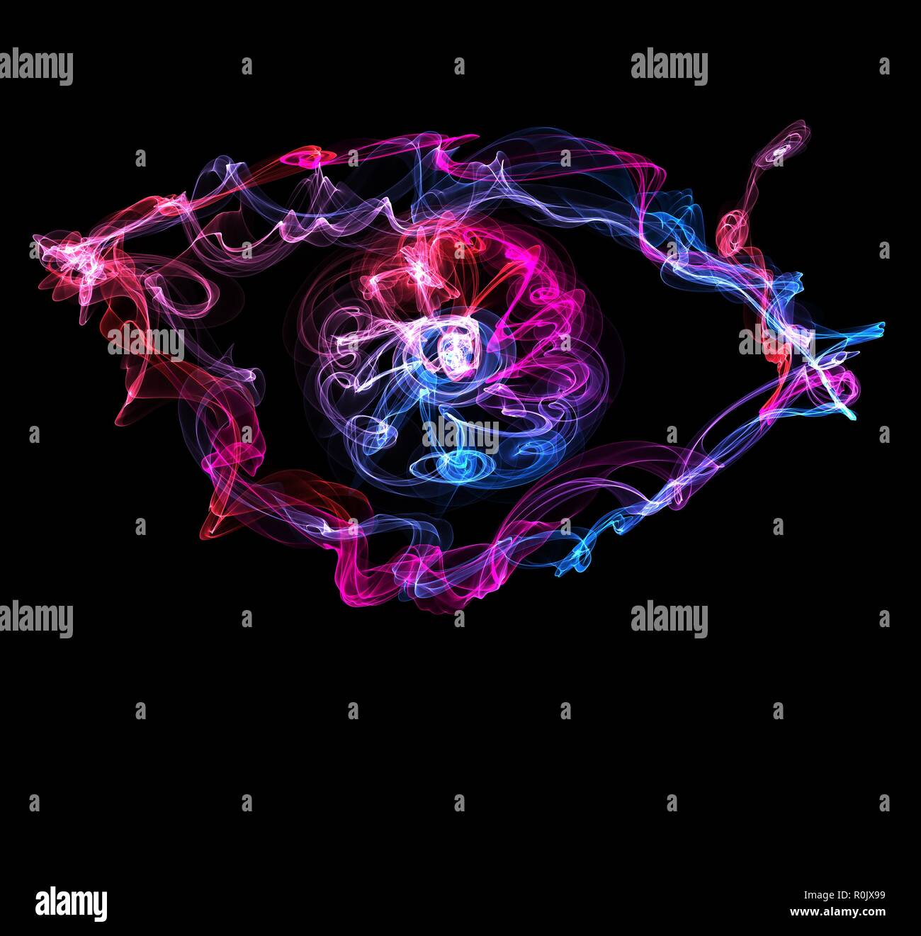 Human eyes glowing red hi-res stock photography and images - Alamy