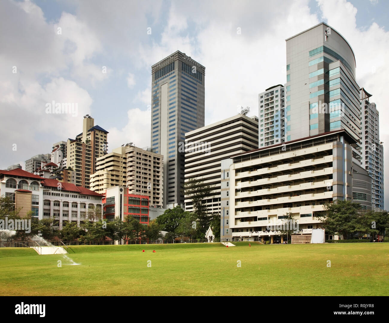 Watthana District of Bangkok. Kingdom of Thailand Stock Photo - Alamy