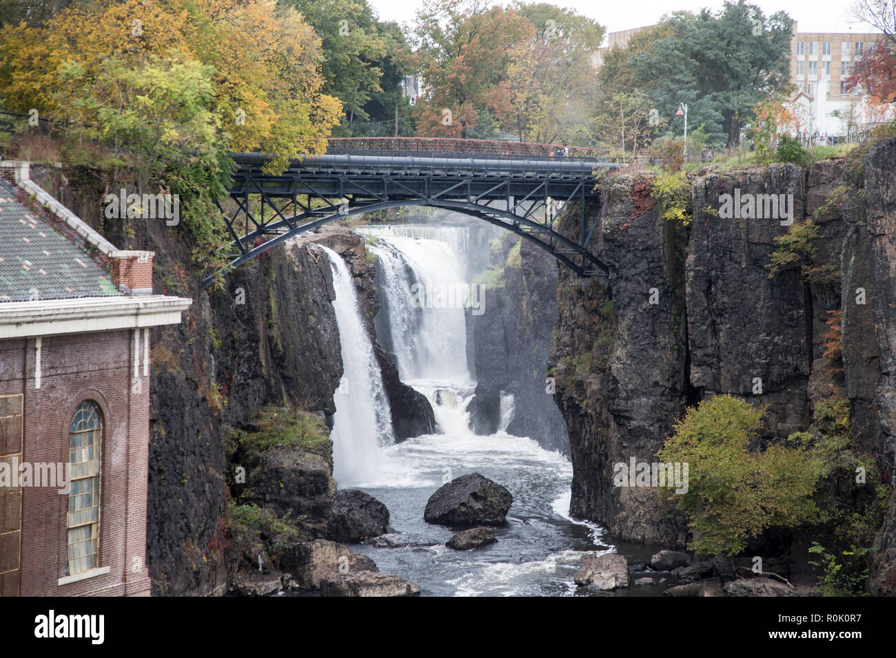 Patterson Falls in Patterson, NJPa Stock Photo - Alamy