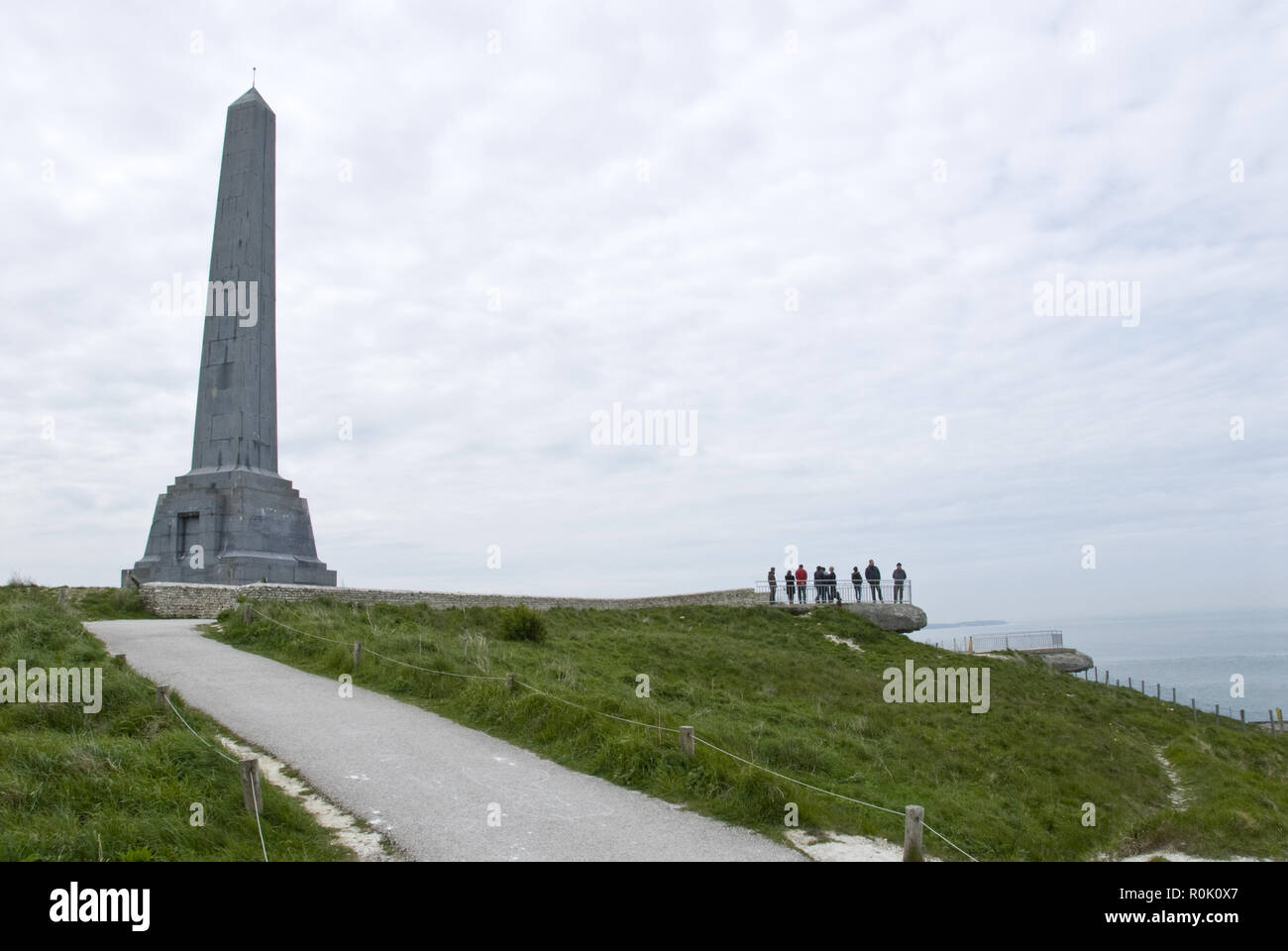 An obelisk commemorating the Dover Patrol that defended the English ...