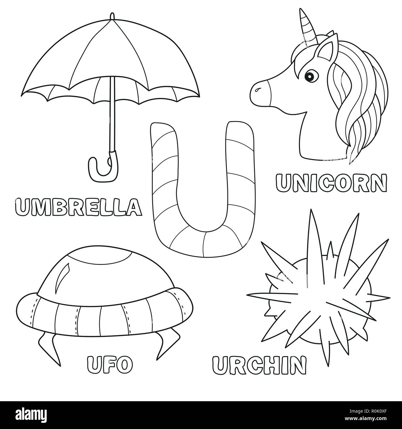 Coloring Pages For U Coloring Pages For U