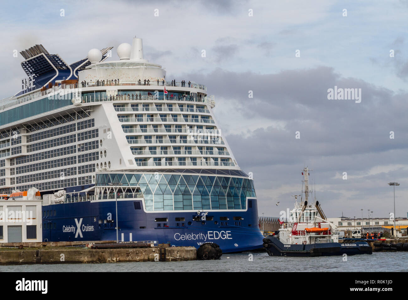 Celebrity Edge is the first Edge-class cruise ship operated by ...