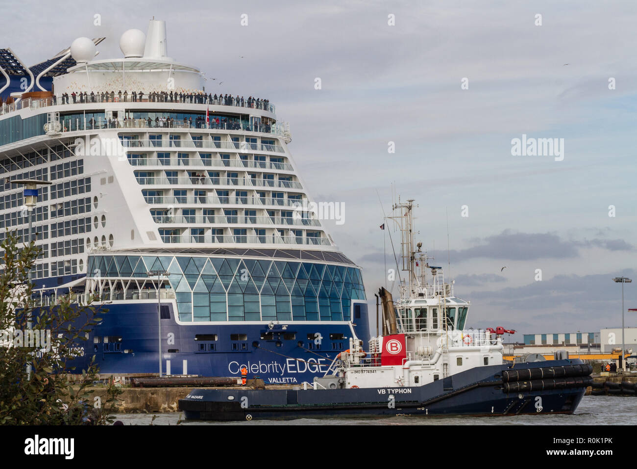 Celebrity Edge is the first Edge-class cruise ship operated by ...