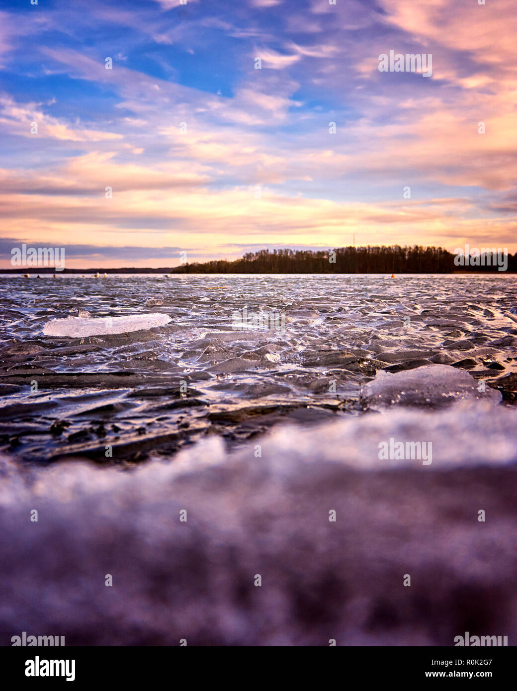 Frozen sea water ice breaking greenland hi-res stock photography and ...