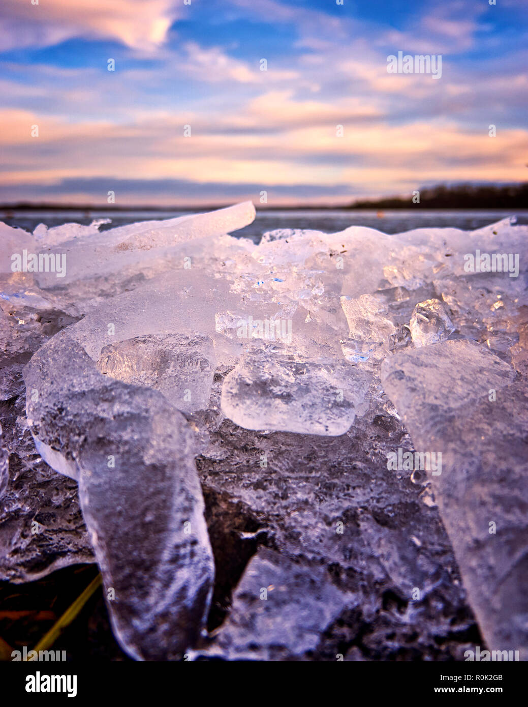 Frozen sea water ice breaking greenland hi-res stock photography and ...
