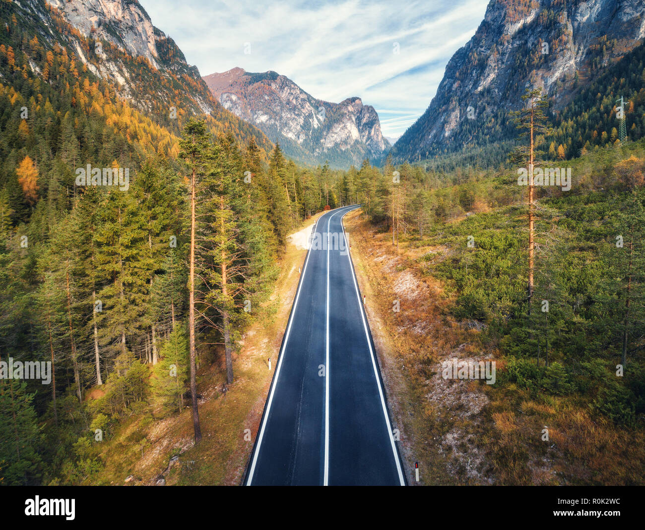 Alpine way highway hi-res stock photography and images - Alamy