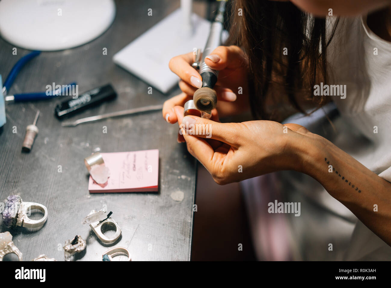 Jewelry works hi-res stock photography and images - Alamy