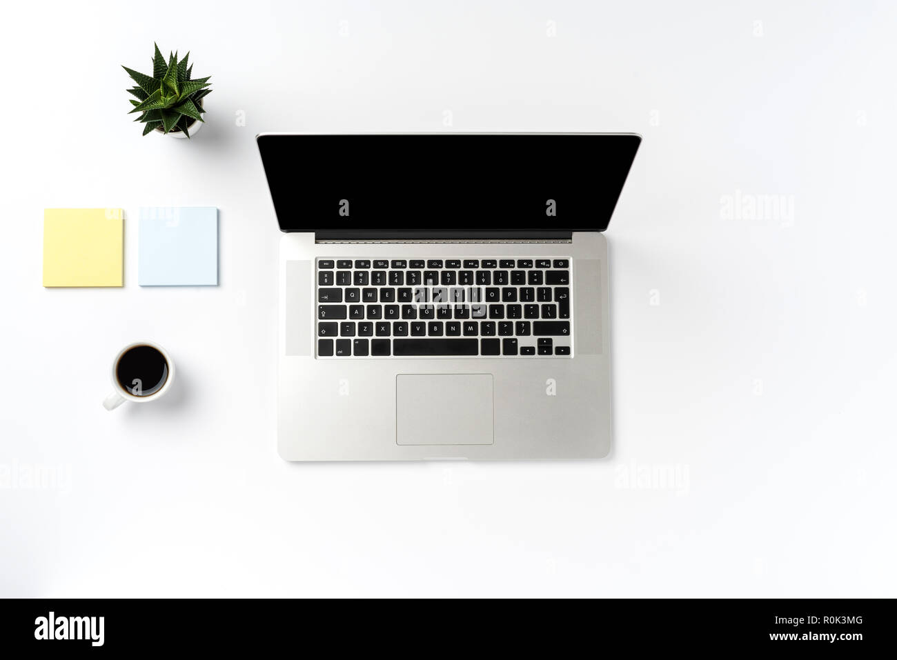 Modern office desktop Stock Photo - Alamy