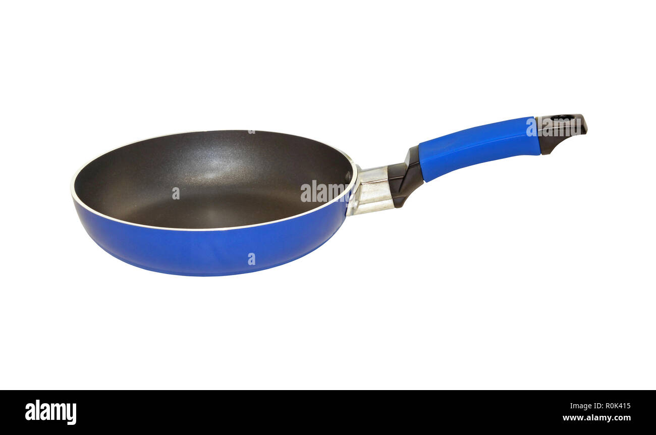 Frying pan isolated with clipping path included Stock Photo - Alamy
