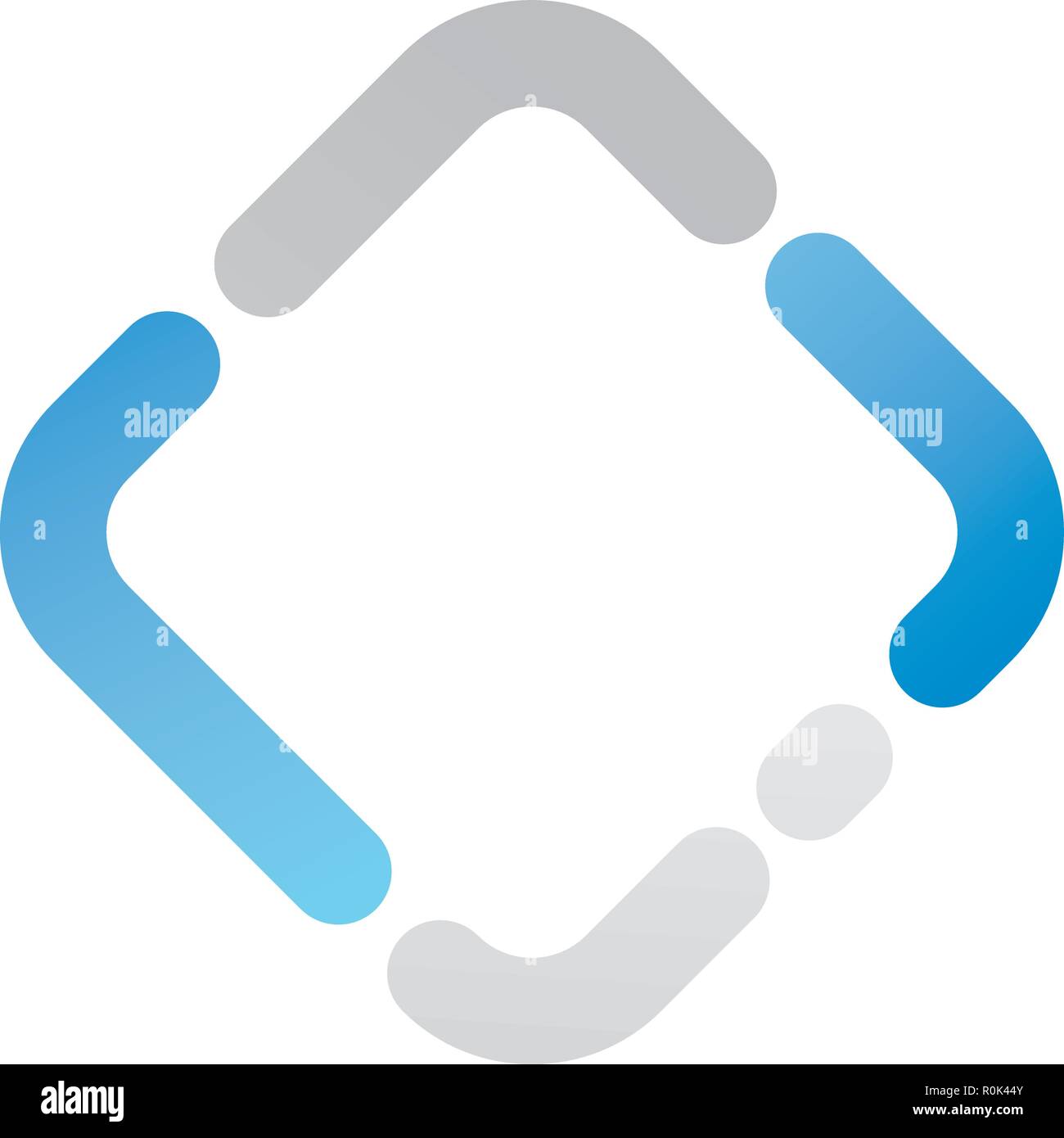 blue grey internet theme line frame vector art Stock Vector Image & Art ...