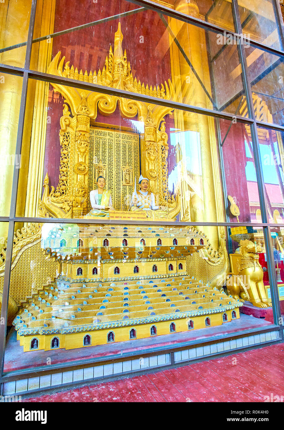 Mandalay Myanmar Lion High Resolution Stock Photography and Images - Alamy