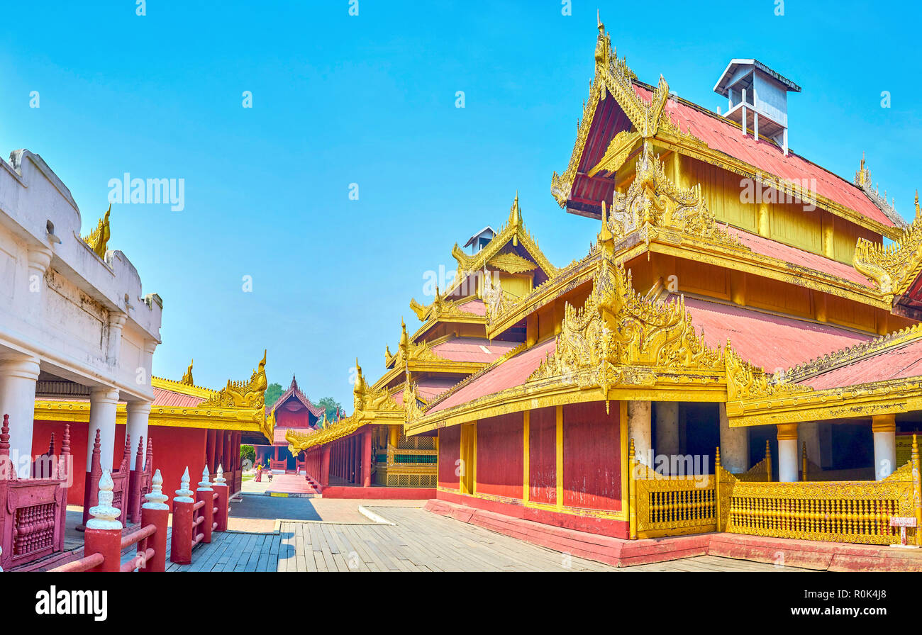 The architecture of the Royal Palace is the legacy of multi-centuries ...