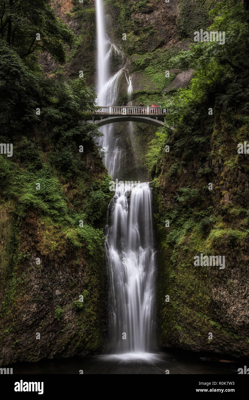 Waterfall, Portland, Oregon, USA Stock Photo - Alamy