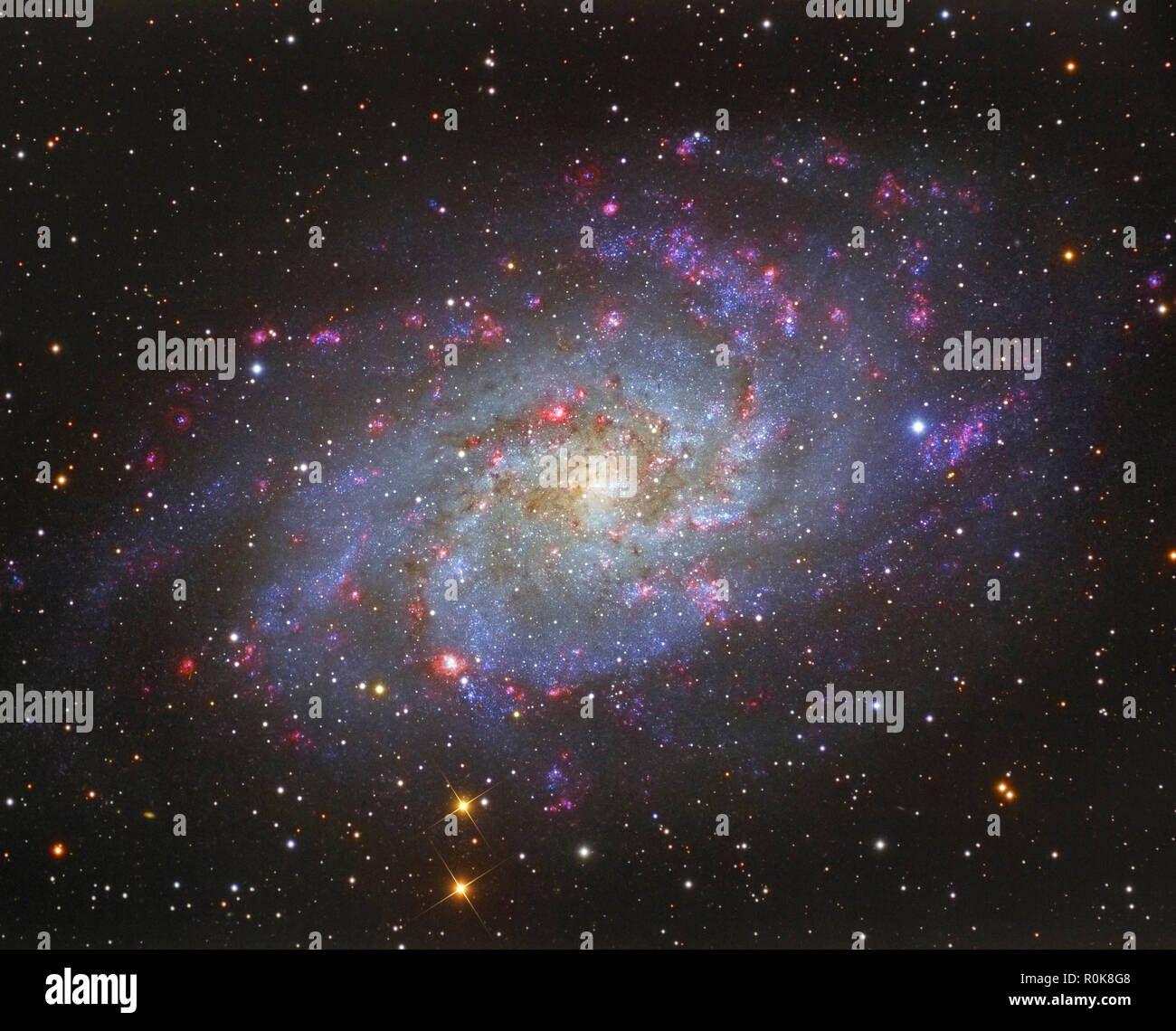 The Triangulum Galaxy Stock Photo - Alamy