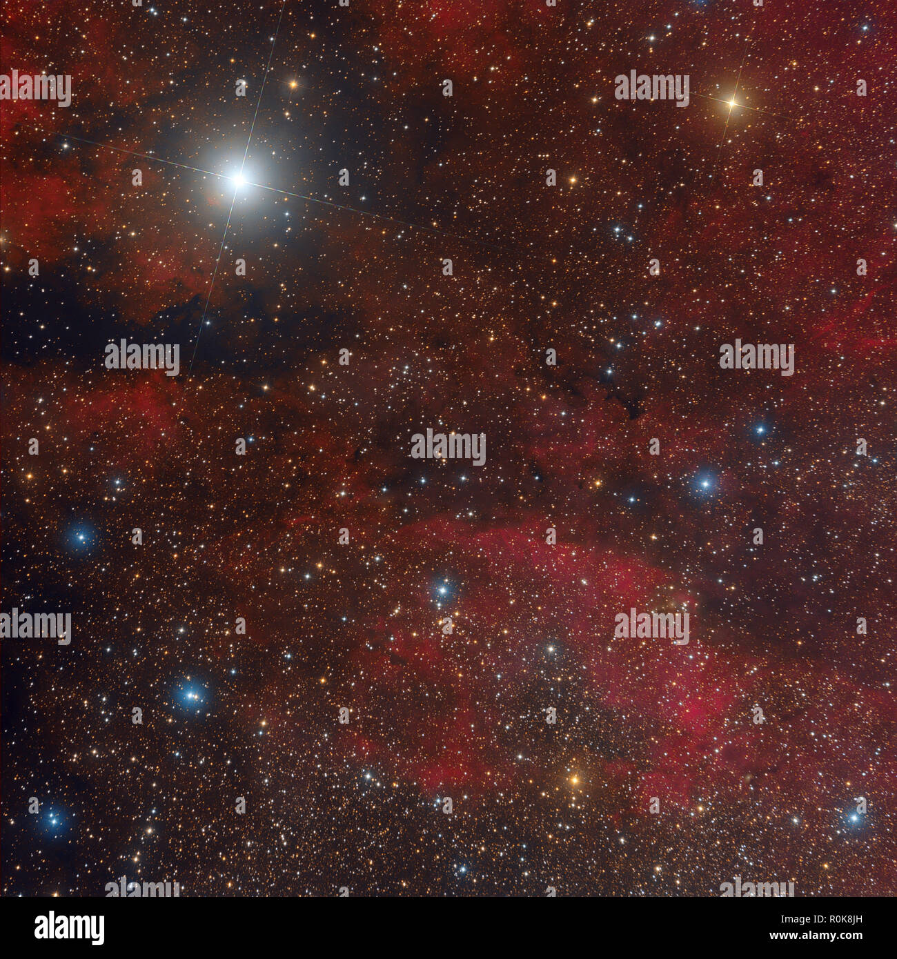 The Sadr region in the constellation Cygnus Stock Photo - Alamy