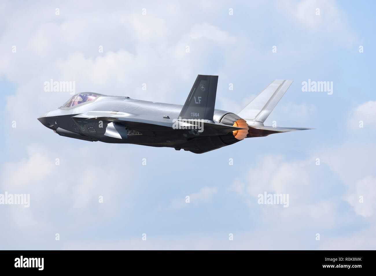 U.S. Air Force F-35A from 56th Fighter Wing taking off Stock Photo - Alamy
