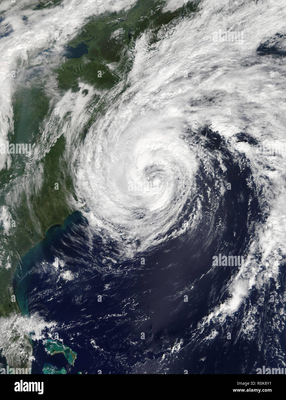 Hurricane Jose off the United States East Coast Stock Photo - Alamy