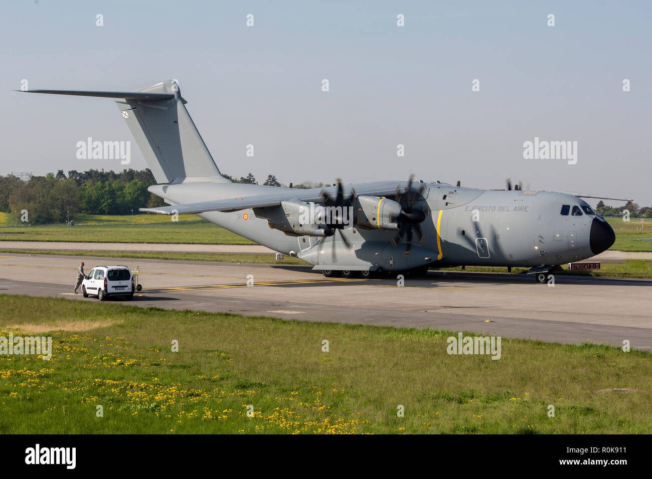Spanish Air Force Airbus A400M transport Stock Photo - Alamy