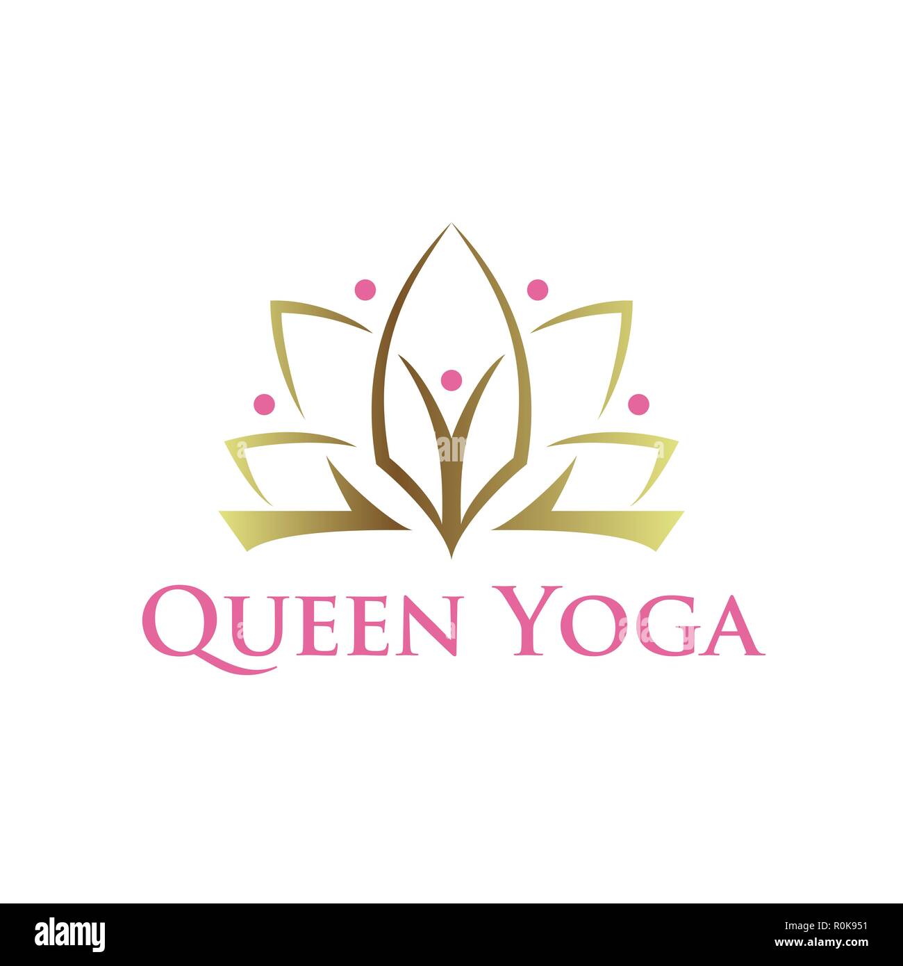 Flowers for logos hi-res stock photography and images - Alamy