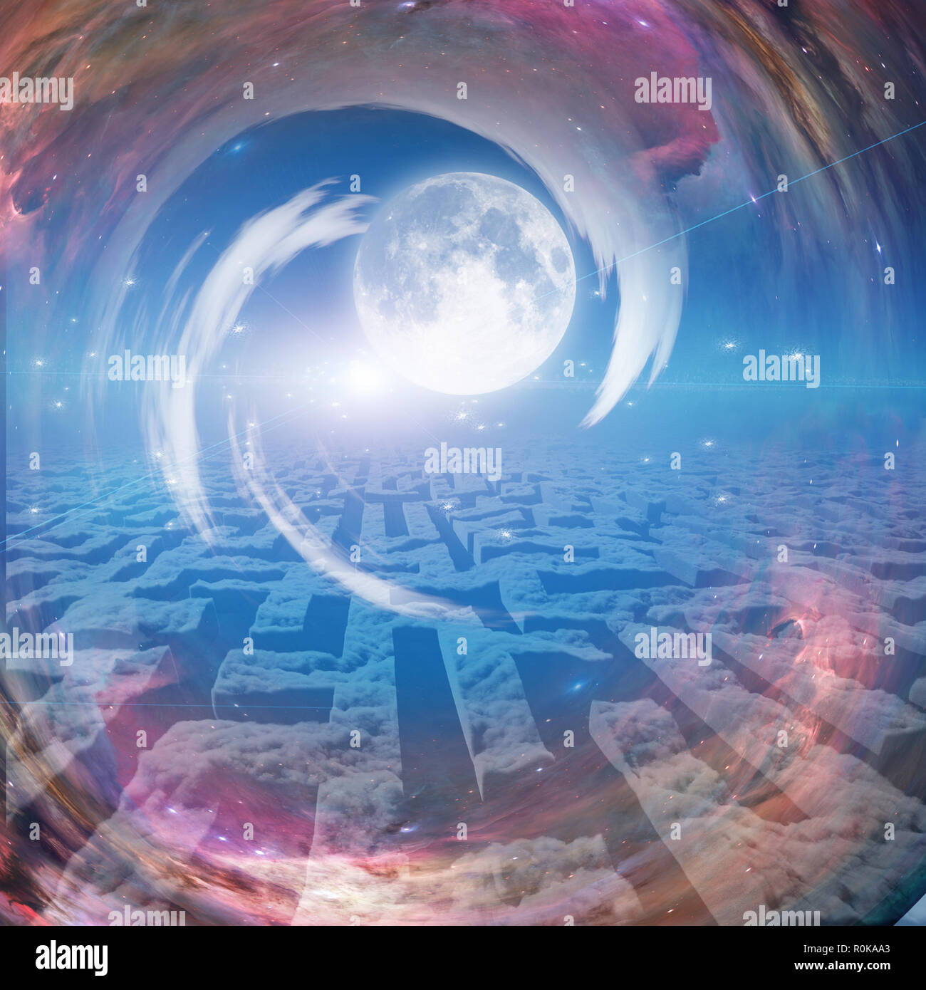 Moon maze hi-res stock photography and images - Alamy