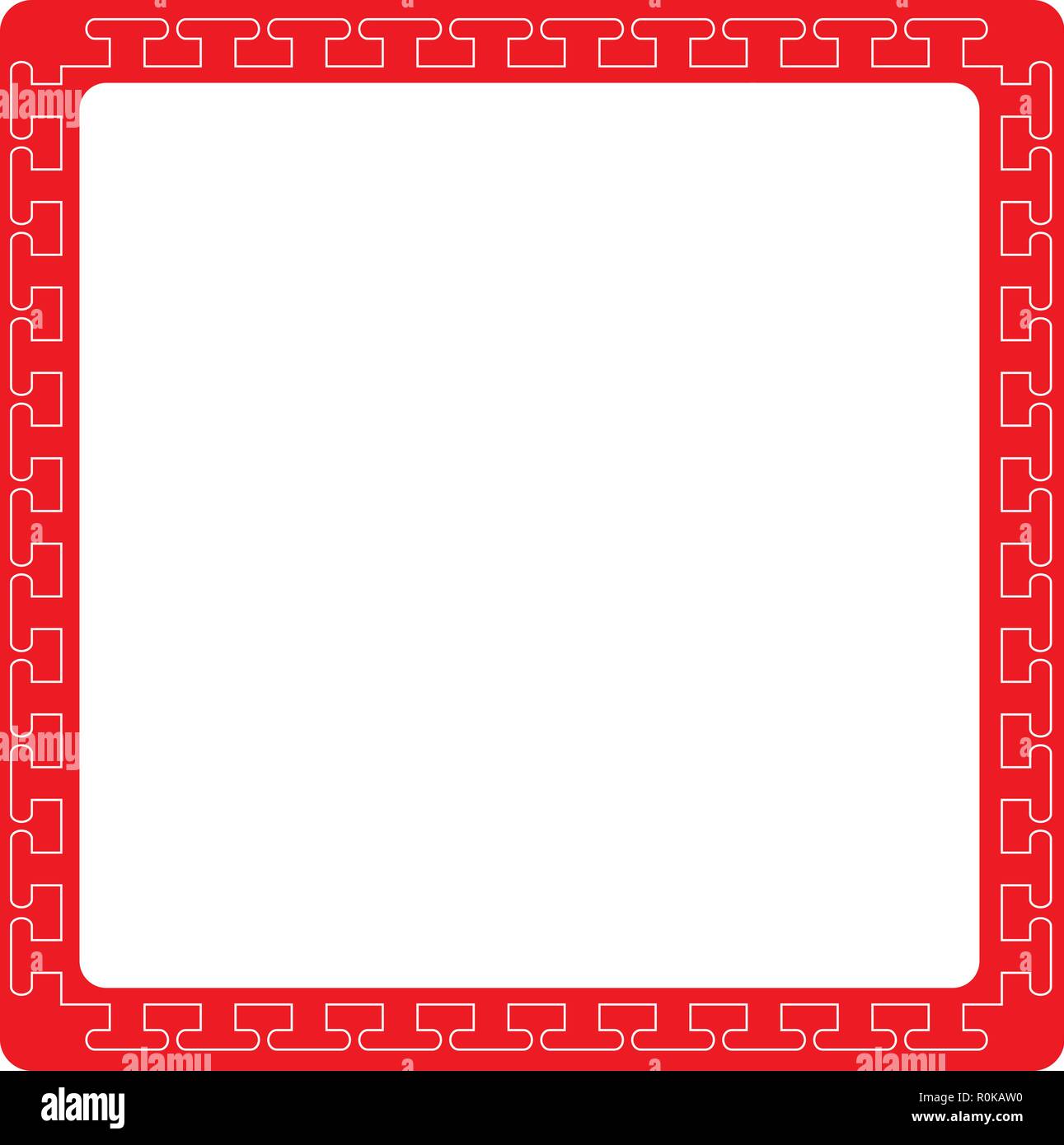 Asian style border Stock Vector Image & Art - Alamy