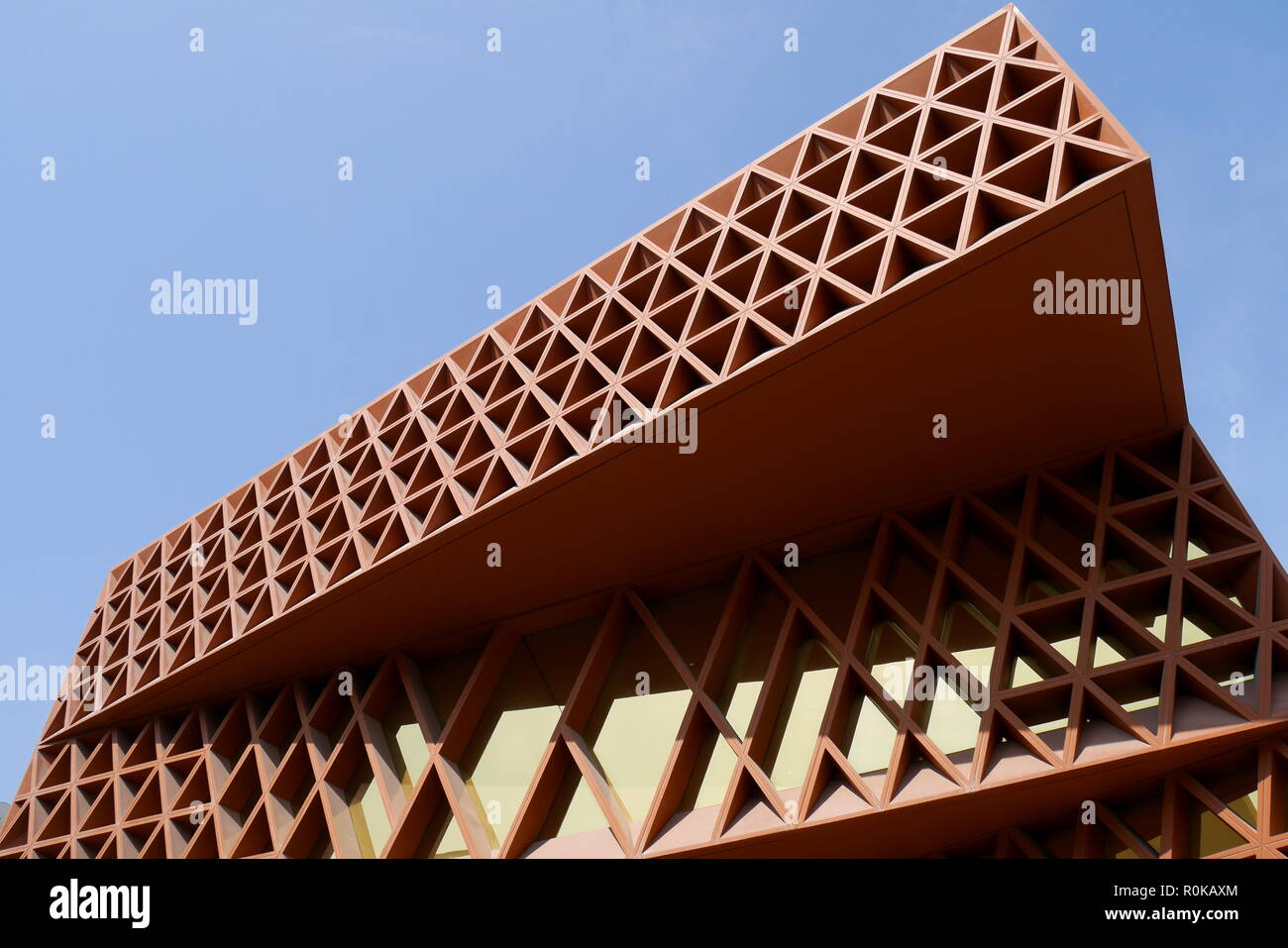 Al Khalifiyah public library, Muharraq, Kingdom of Bahrain Stock Photo ...