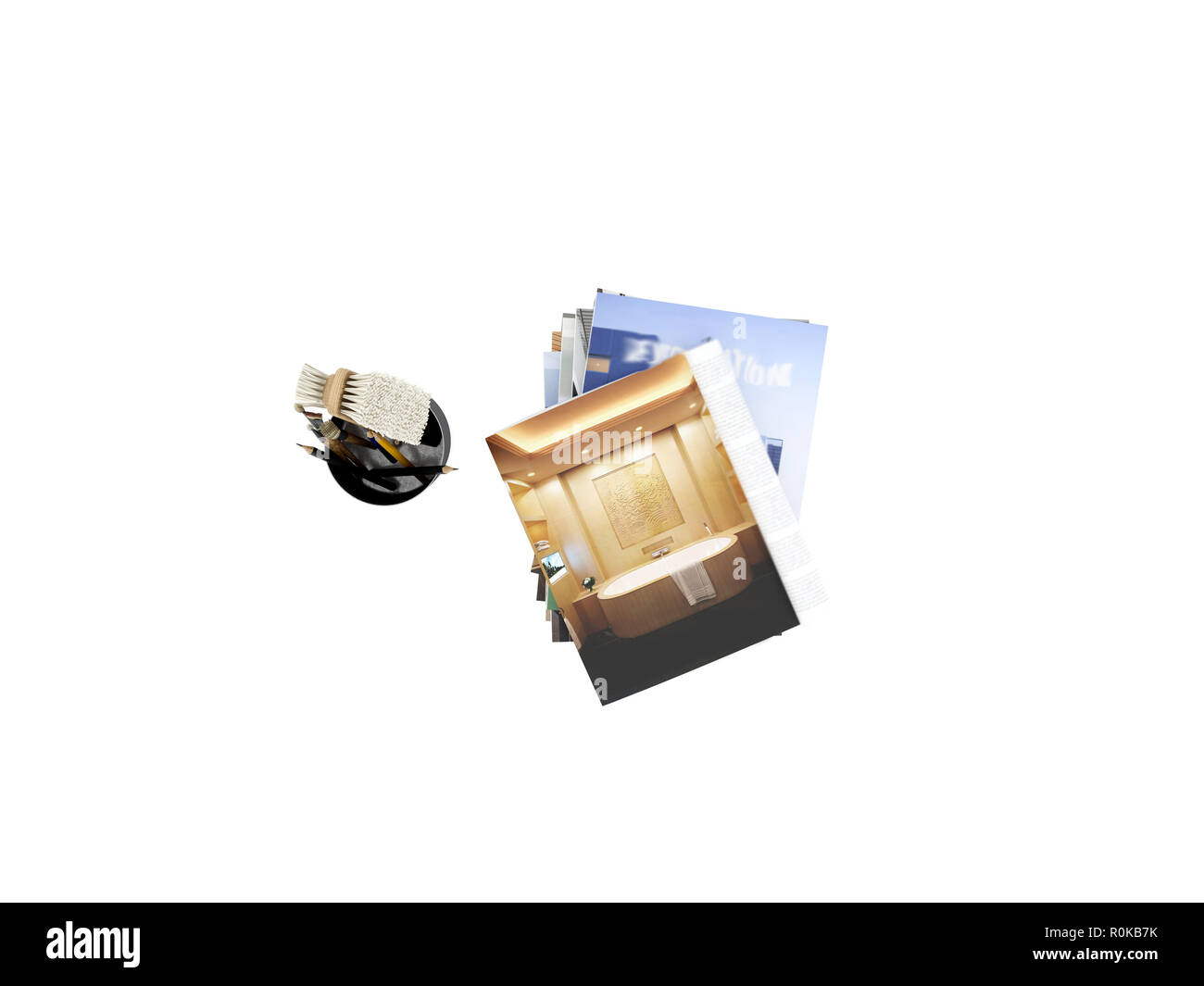 3d house plan hi-res stock photography and images - Alamy