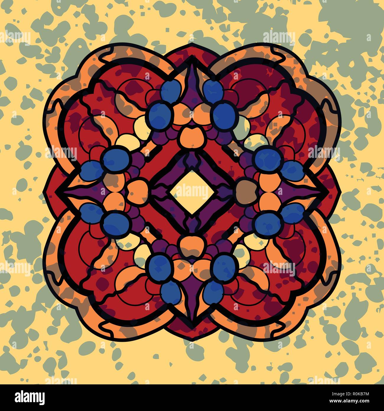 Auspicious offering Stock Vector Images - Alamy