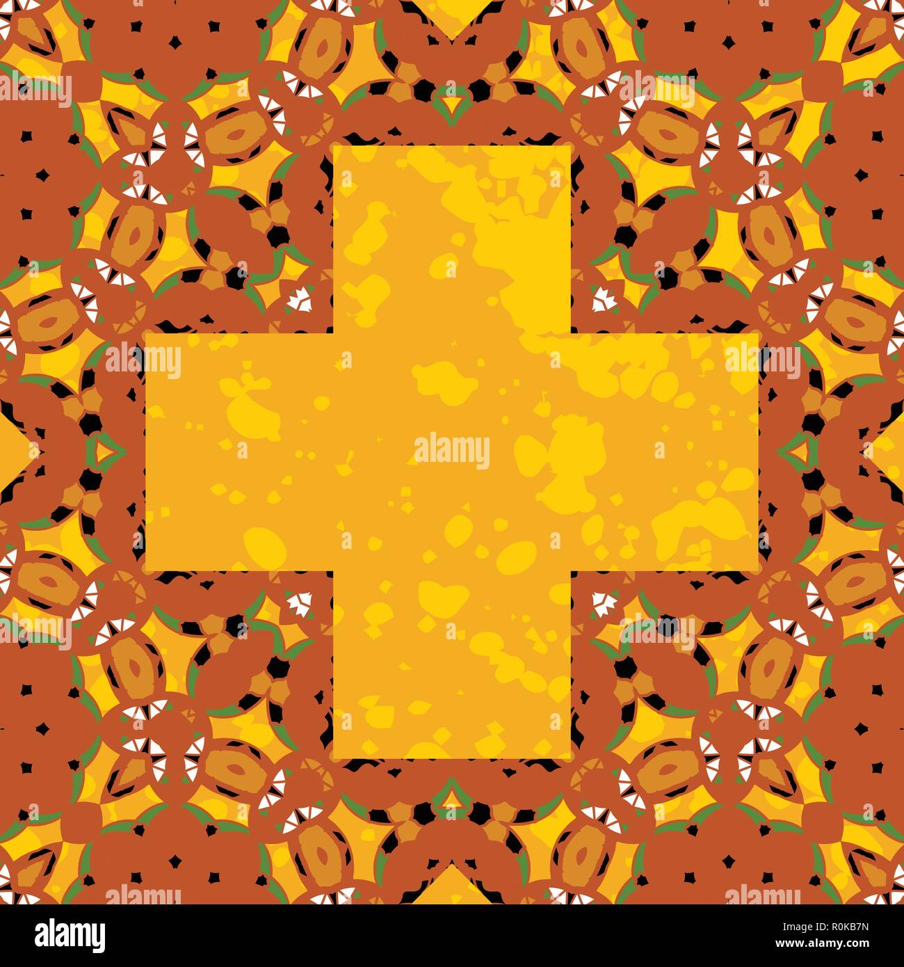 Cross shape coloring hi-res stock photography and images - Alamy