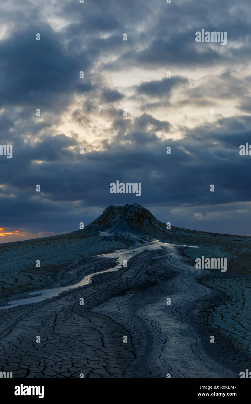 Wallpaper mud volcano hi-res stock photography and images - Alamy