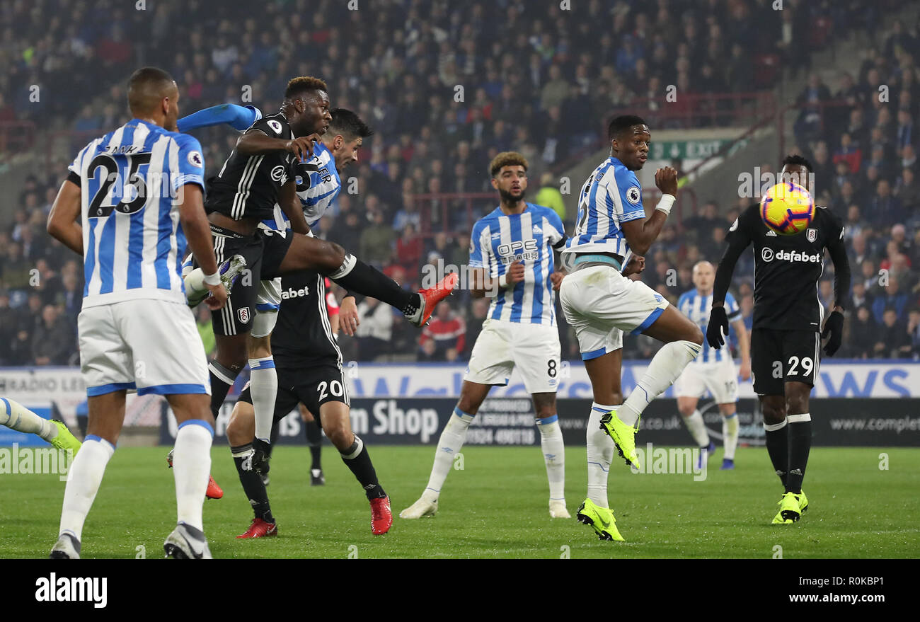 Huddersfield towns christopher schindler scores hi-res stock ...