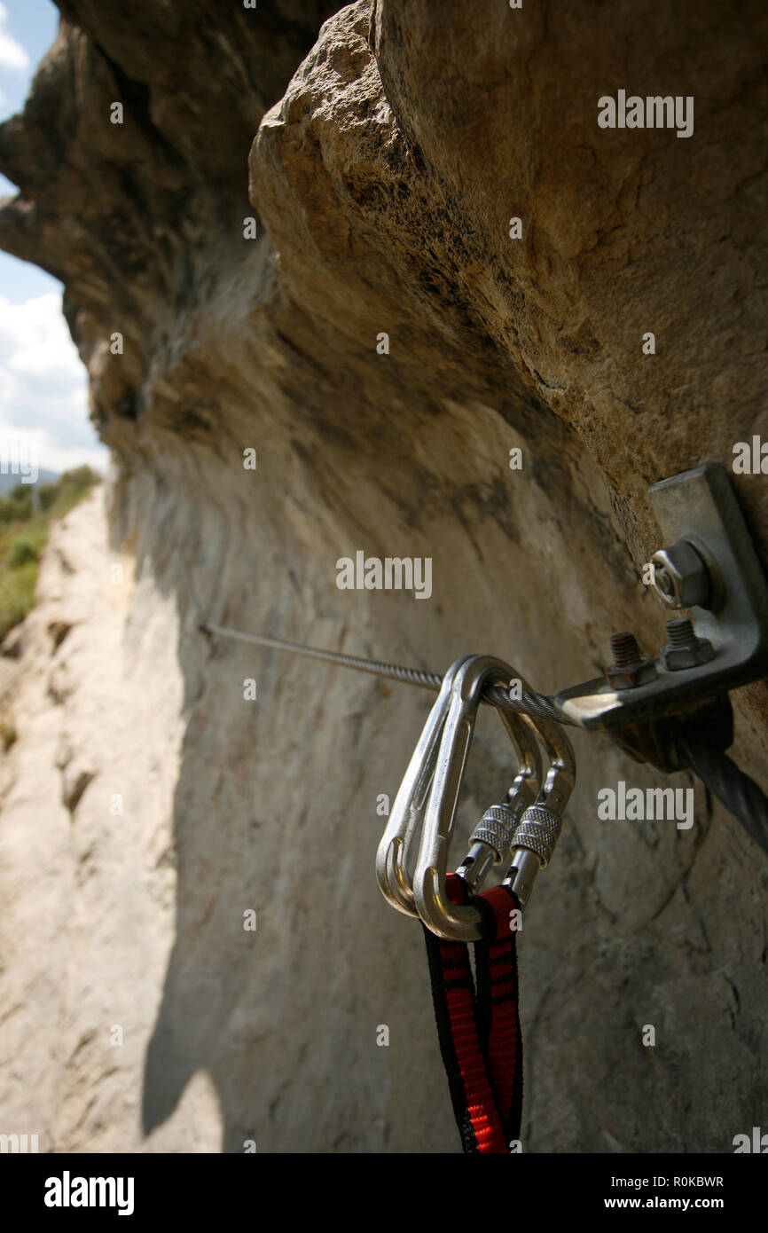Via ferrata gear hi-res stock photography and images - Alamy