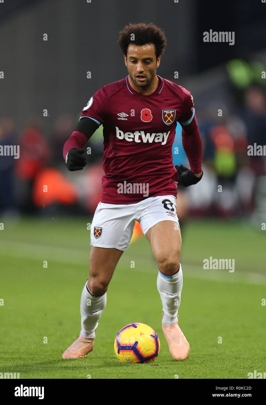 West Ham United's Felipe Anderson Stock Photo - Alamy