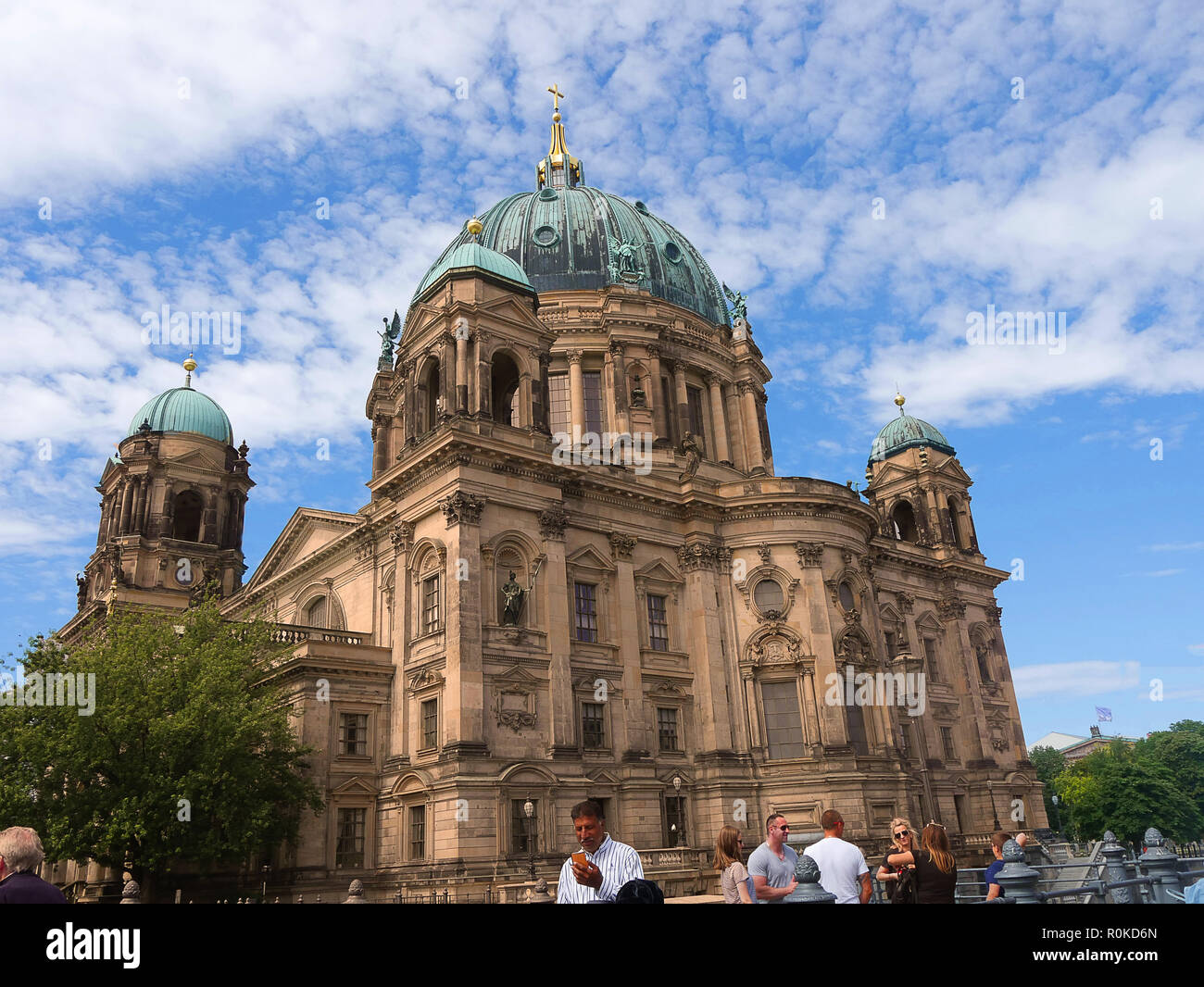 The Deutscher Dom which is the Protestant Cathedral in Berlin Germany ...