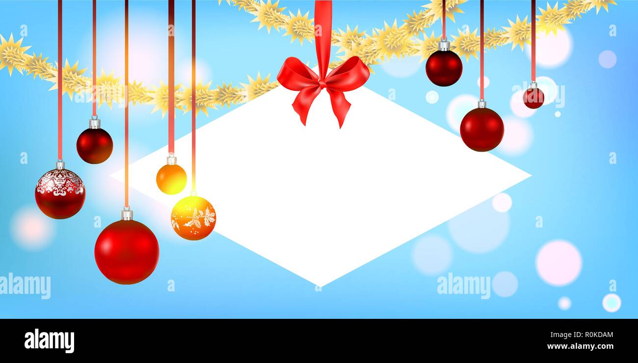 Christmas border design fir Stock Vector Images - Alamy