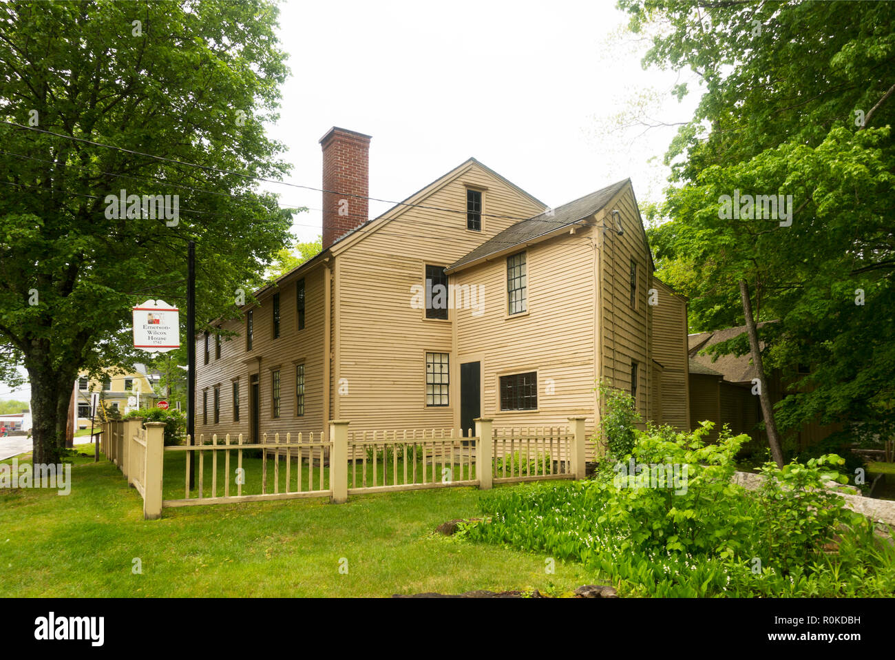Emerson Wilcox house in York Harbor Maine Stock Photo - Alamy