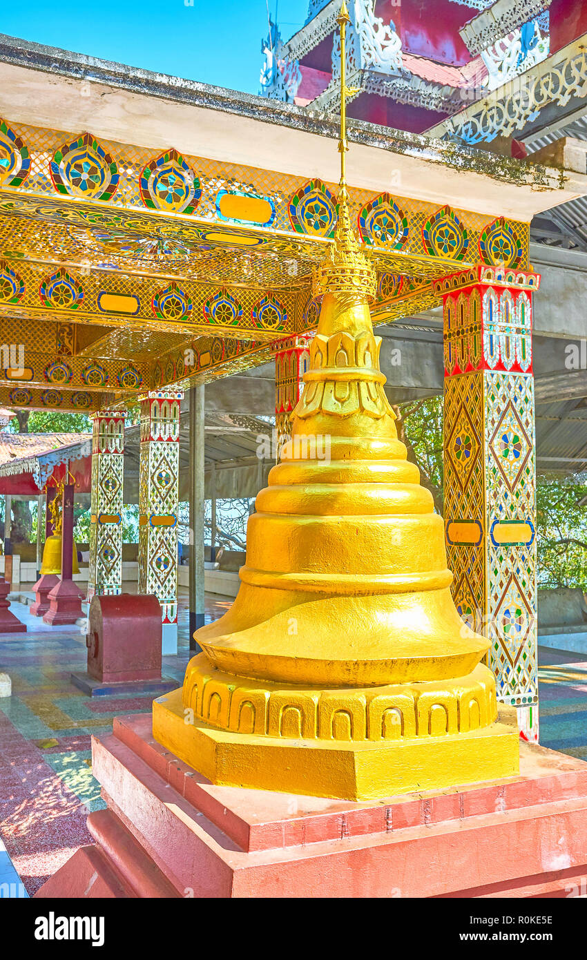 The Su Taung Pyae Temple is the most visited tourist attraction, and ...