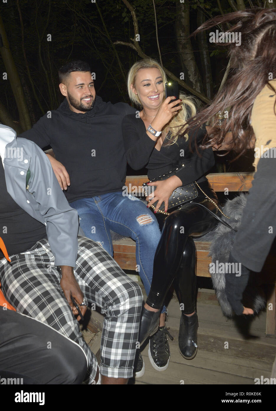Celebrites go on The Hay Ride at Shocktober Fest Tulleys Farm Featuring ...