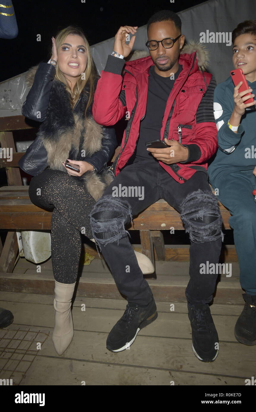 Celebrites go on The Hay Ride at Shocktober Fest Tulleys Farm Featuring ...