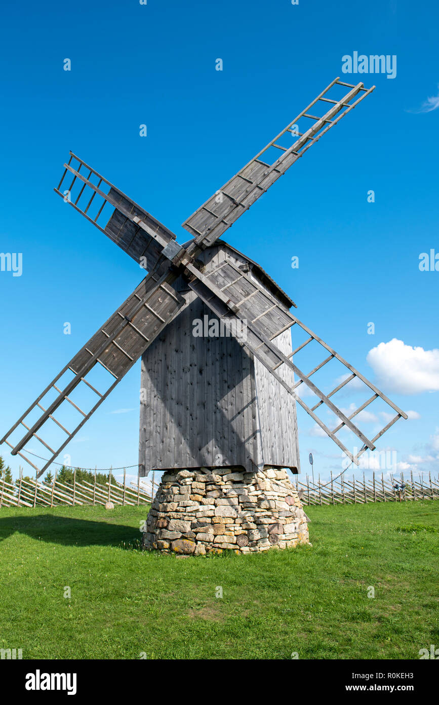 Angla windmills estonia hi-res stock photography and images - Alamy